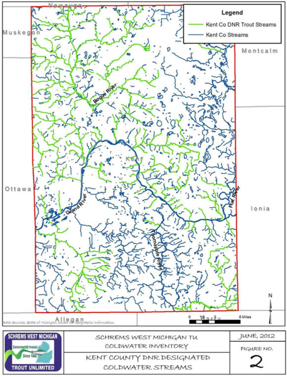 Kent County Coldwater Inventory - Schrems West Michigan Trout Unlimited